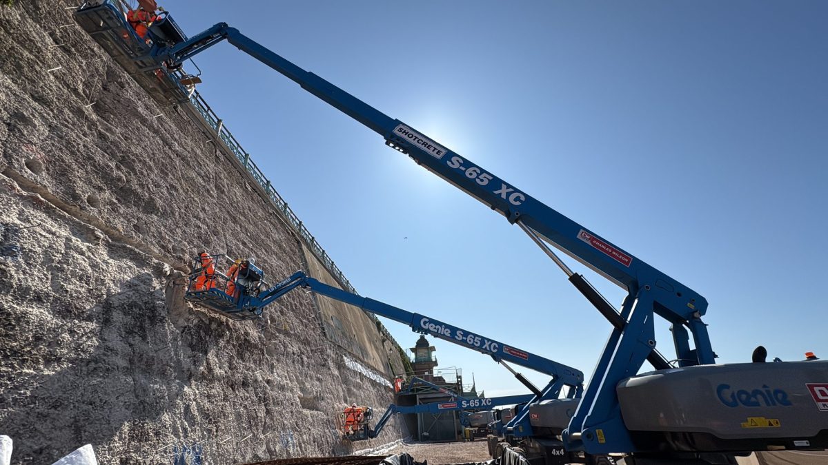 Madeira Terrace – Shotcrete